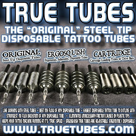 titanium tattoo tubes